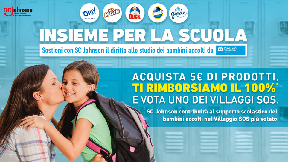 Progetto "Insieme per la scuola": SC Johnson sostiene SOS Villaggi dei ...